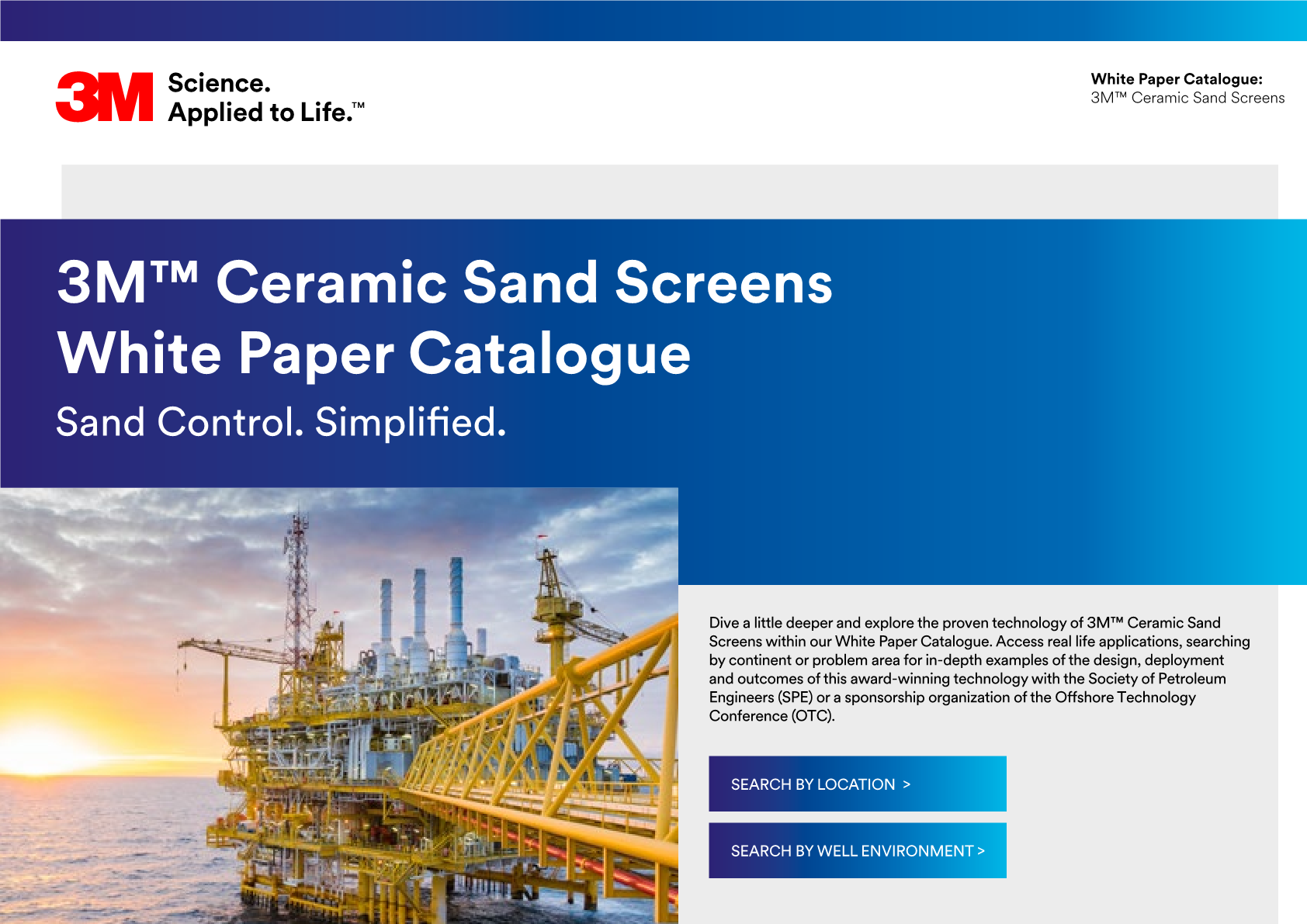 3M™ Ceramic Sand Screen - PT. Pipa Mas Putih